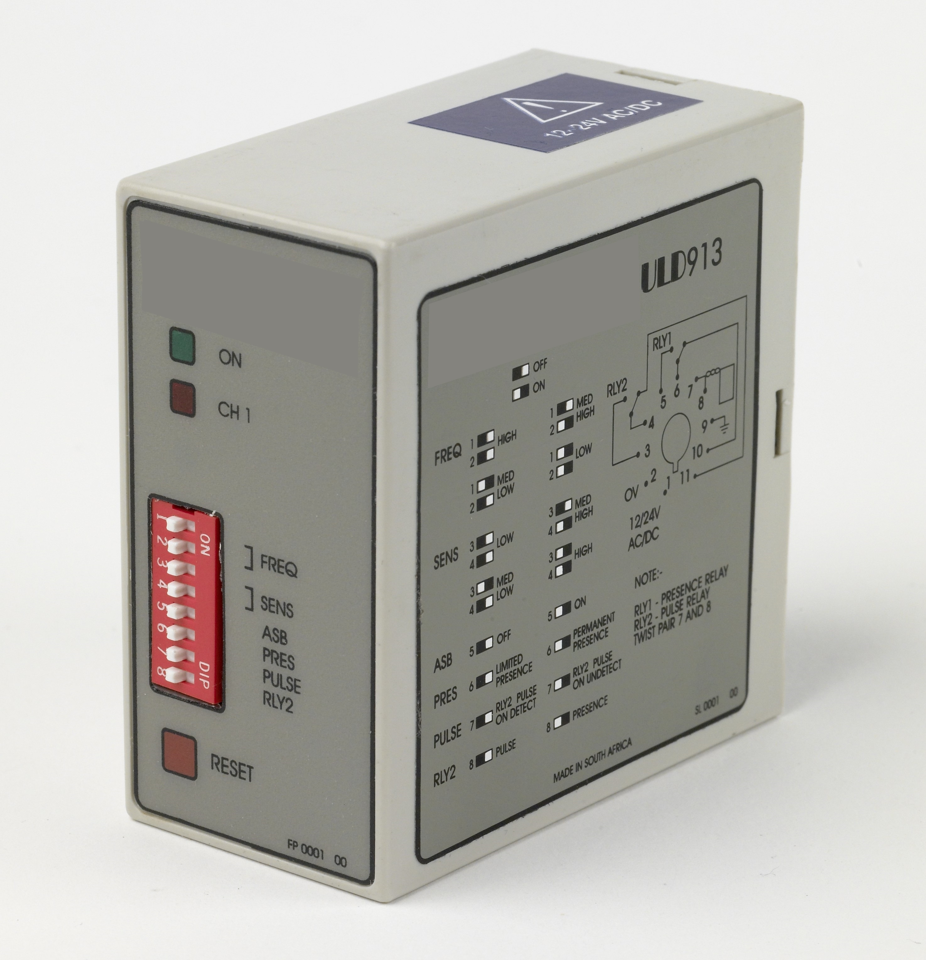 ULD Loop Coil Detector Sensor for Industrial Doors | Hotron